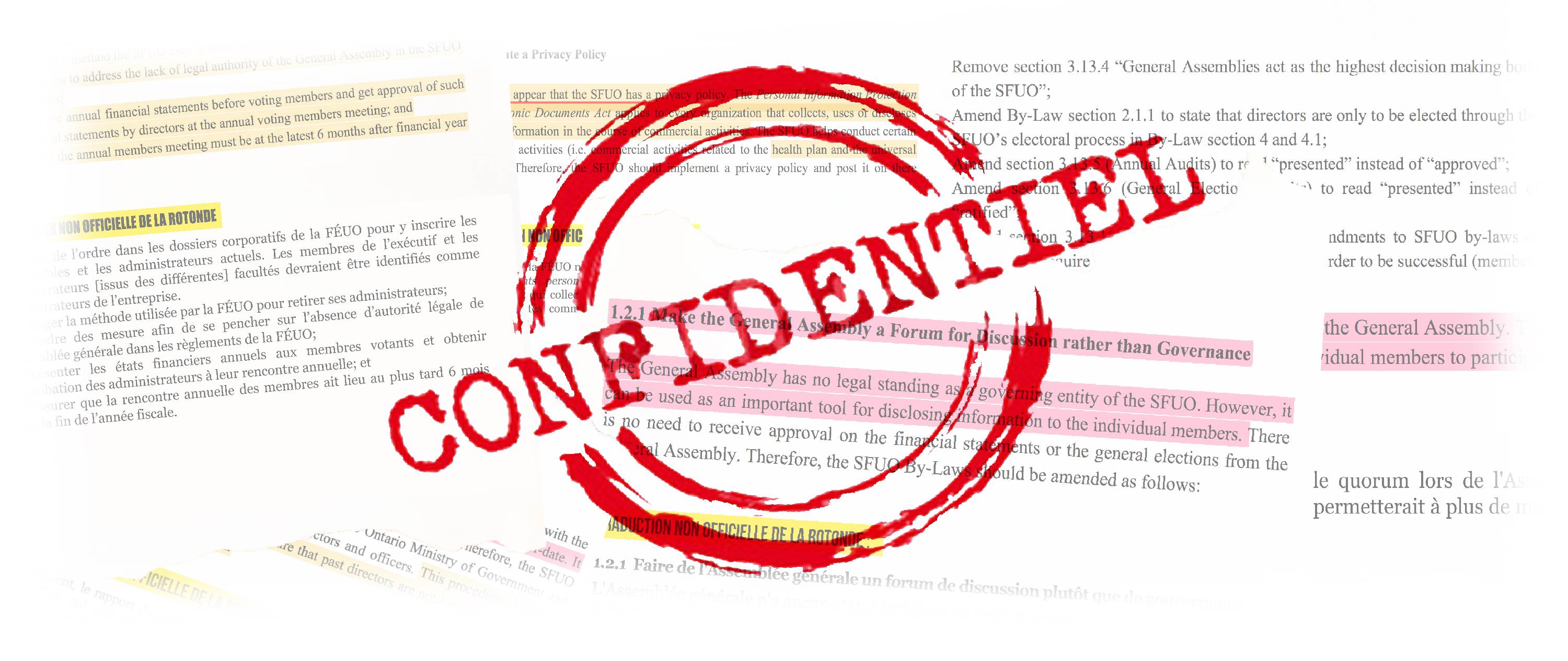 FÉUO: Un rapport à « quelques milliers de dollars » tenu secret – La ...